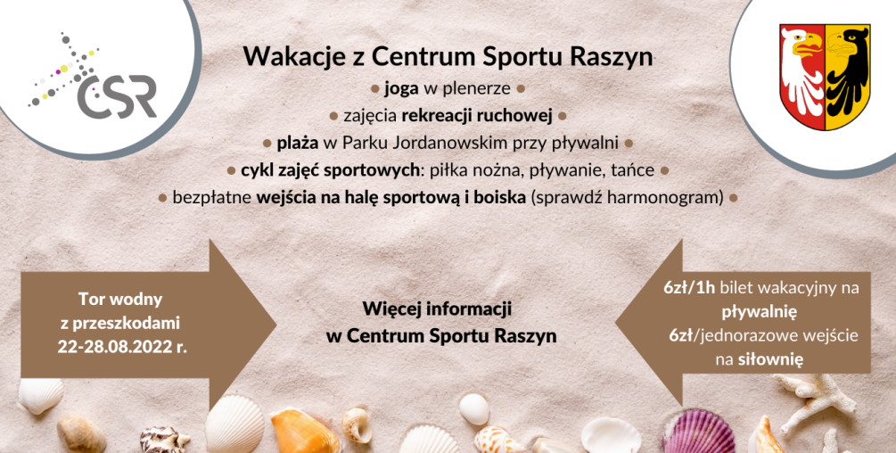 Sportowe wakacje w Centrum Sportu Raszyn | Gmina Raszyn